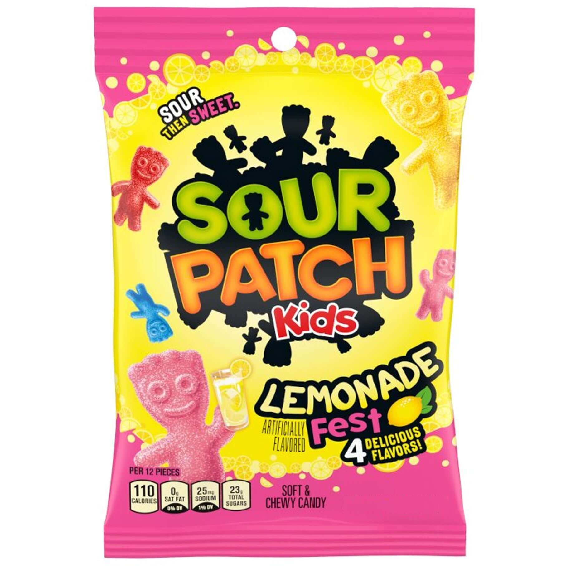 Sour Patch Kids Lemonade Fest | 12 x 102g – CandyBrands.eu (Crevel Europe GmbH)
